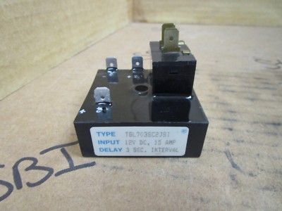 AOT Cube/Relay Timer TGL703SC2JS1 12 VDC 15 A Amp New | eBay