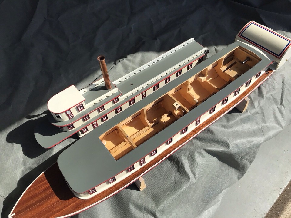 Model Stern Wheel Boat | eBay