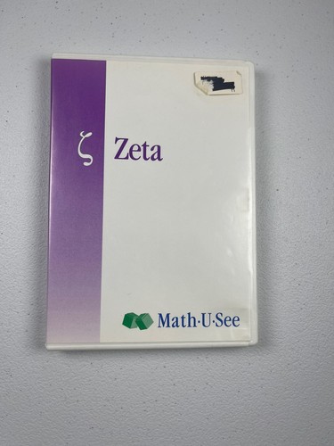Math U See Zeta Dvd | eBay