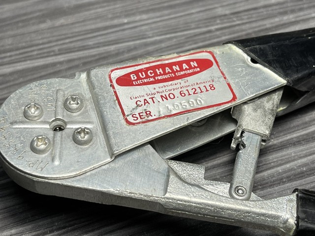 Buchanan 612118 Crimping Tool Crimper T41843 for sale online | eBay