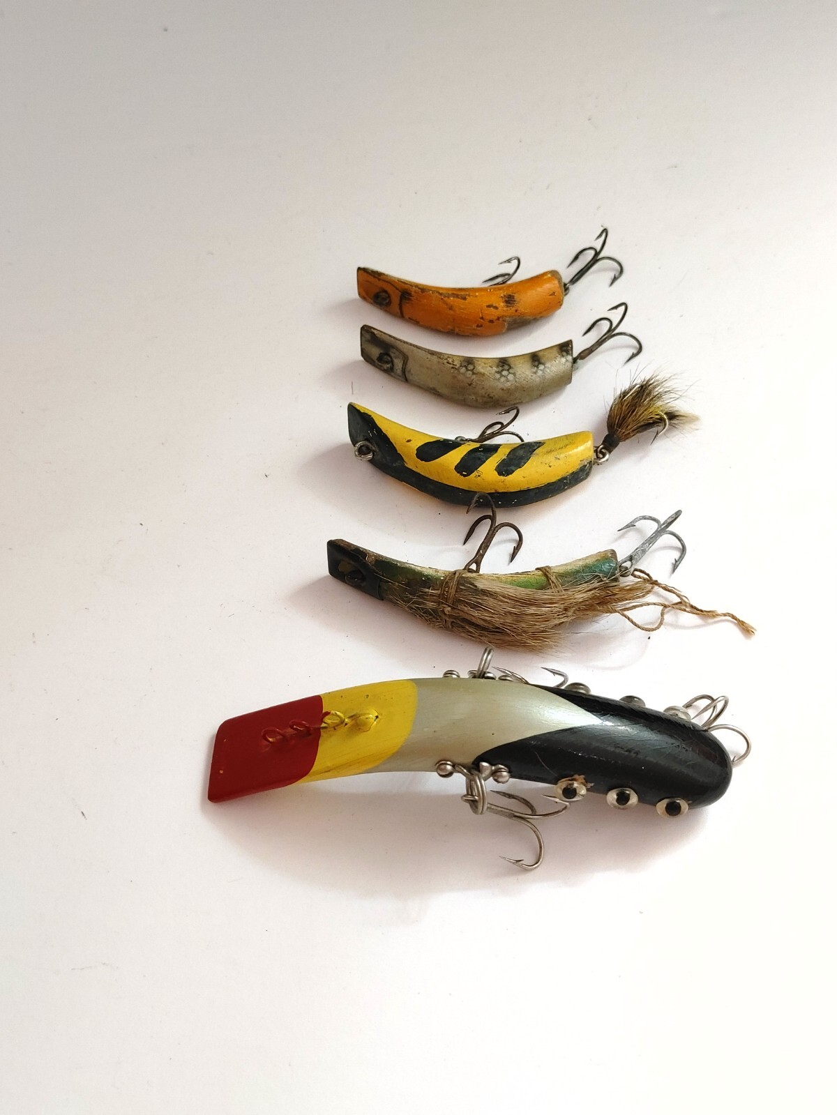 (5) Vintage Flatfish Kwikfish Unknown Fishing Lures Lot of 5 | eBay