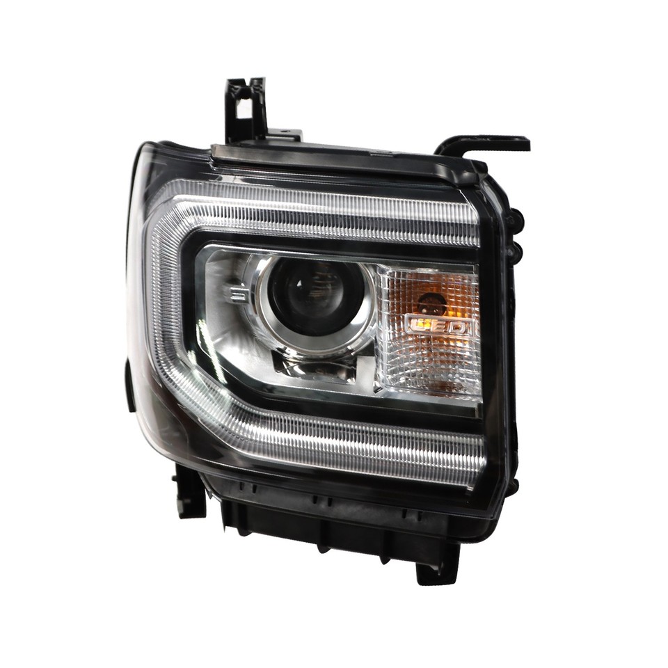 For 2016-2018 GMC Sierra 1500 HID/Xenon Type LED DRL Projector ...