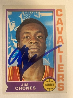 1974-75 Topps Basketball Jim Chones Autographed Card TC1786 | eBay