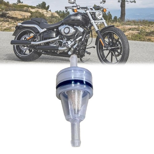 Small Plastic Universal Motorcycle Gas Petrol Fuel Oil Filter 1/4 ...