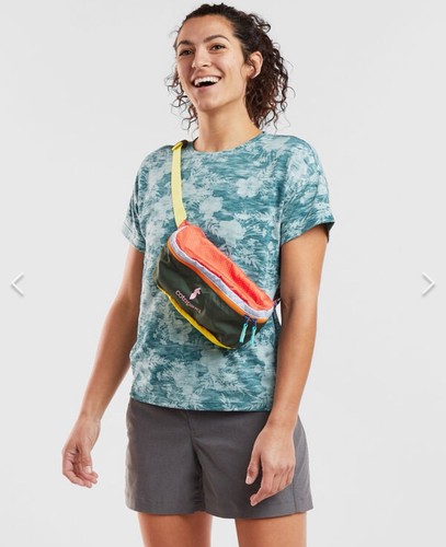 Title Nine Ravine Tee Shirt Hana Blue Floral Short Sleeve Top Women’s ...