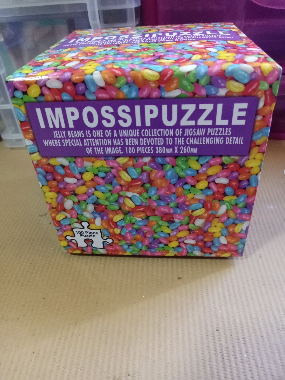 Funtime Gifts Impossipuzzle Jelly Beans 100 Piec Jigsaw Puzzle for sale ...