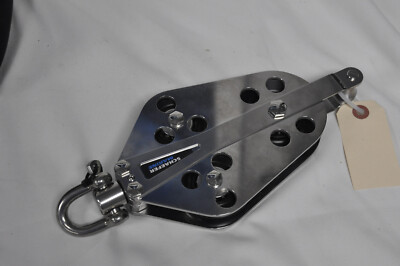 Schaefer Stainless Fiddle Block with Becket 10-55 | eBay