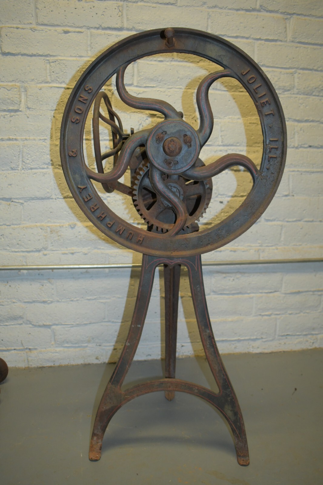 Antique 1901 Humphrey & Sons Bone Grinder Cutter Cast Iron PICK-UP ONLY ...