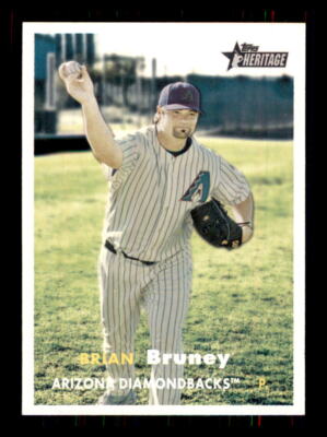 2006 Baseball Topps Heritage Brian Bruney Arizona Diamondbacks #420 | eBay