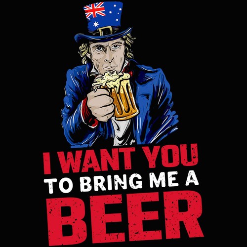 Bring Me Beer - Mens Funny Fashion T-Shirt Tshirts Tees Tee T Shirt ...