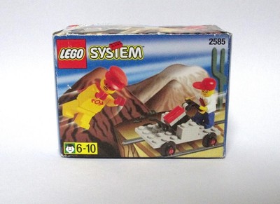 LEGO System Set 2585 Handcar Train Sealed LEGO Blocks Assembly Toys ...