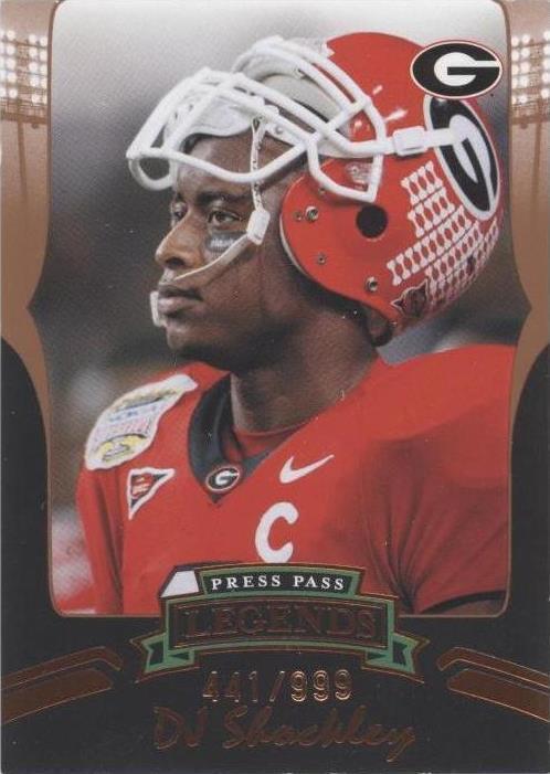 2006 Press Pass Legends - D.J. Shockley #B14 Bronze /999 (RC) for sale ...
