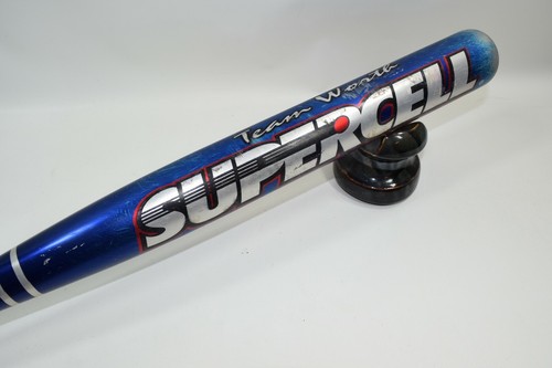 Worth Softball Bat Cryogenic Supercell SSLLC. 34in 26 oz. 1.5 in barrel ...