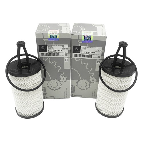 For 2x Mercedes Benz C CL CLS E GL GLC GLE GLK ML R S Engine Oil Filter ...