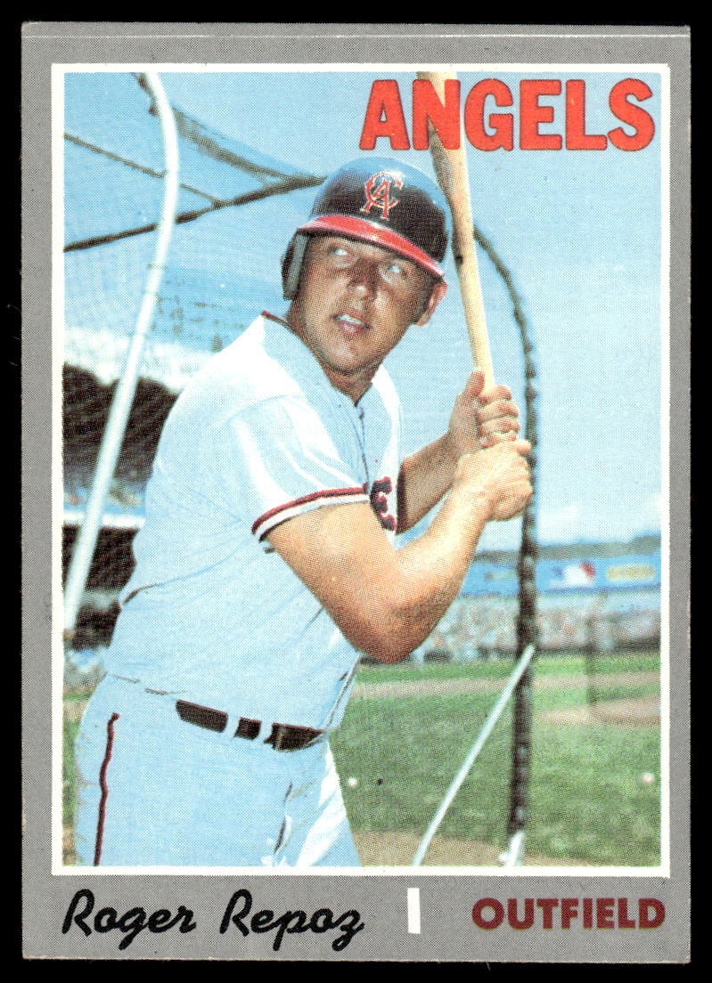 1970 Topps Roger Repoz #397 California Angels Baseball Card | eBay