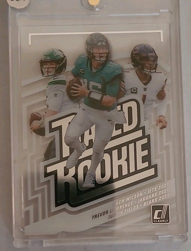 2022 PANINI CLEARLY DONRUSS TRIPLE RATED ROOKIE Trevor Lawrence SSP ...