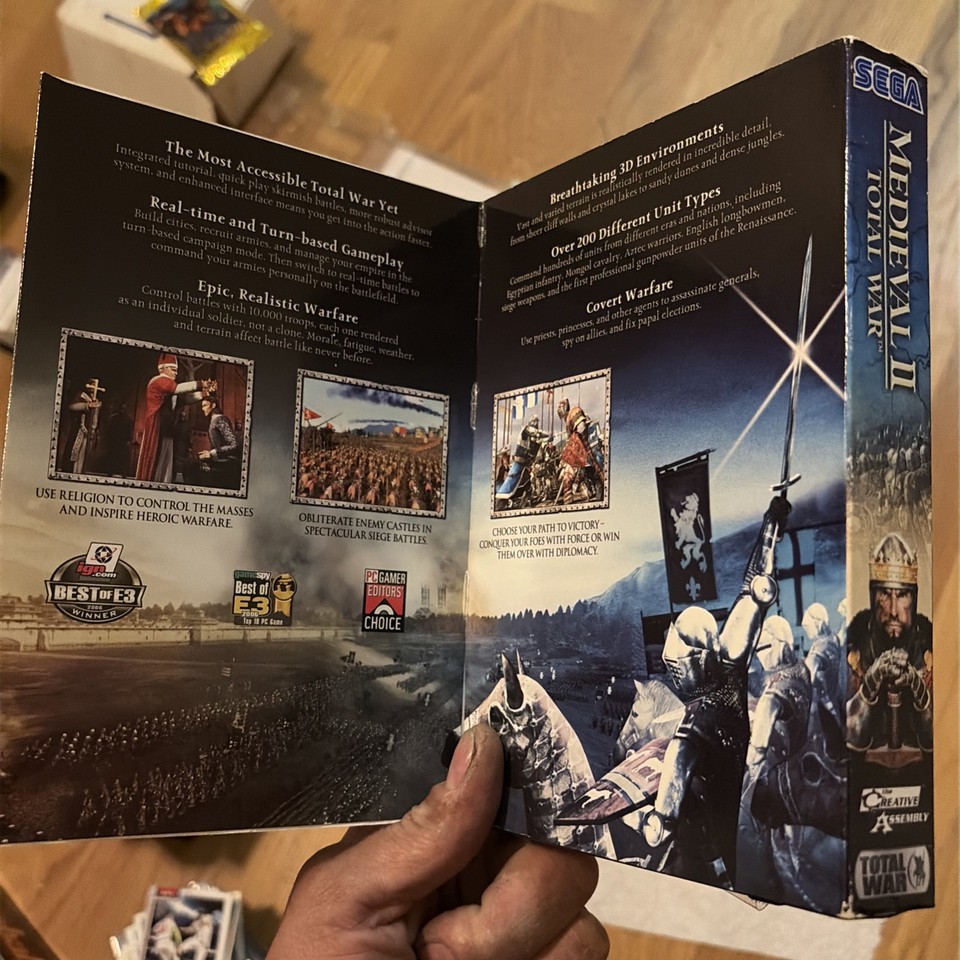 Medieval II: Total War (Limited Edition) (PC, 2006) NEW Sealed ...