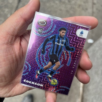 Ederson 2022-23 Panini Chronicles Dynagon Serie A Purple Mojo Prizm ...