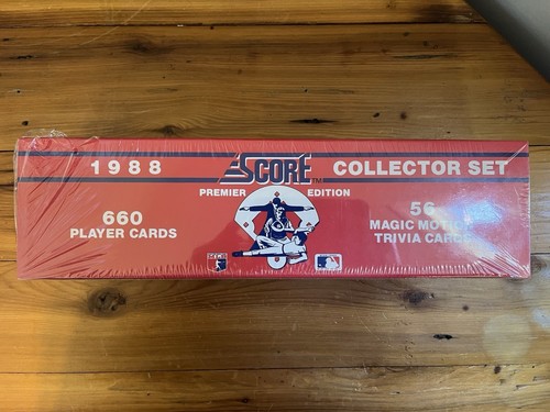 1988 Score Baseball Complete Collector Set Factory Sealed | eBay
