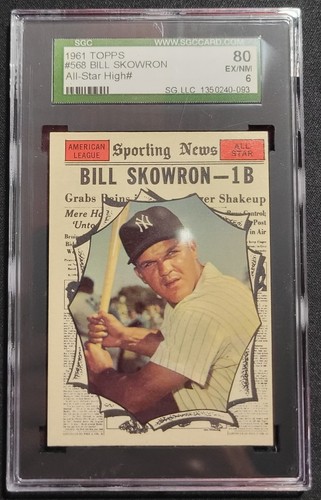 1961 Topps - High # Bill Skowron #568 for sale online | eBay