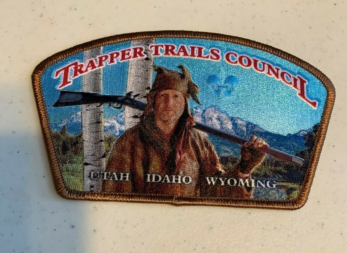 BSA Trapper Trails Council CSP VIP patch collectors special issue brown ...