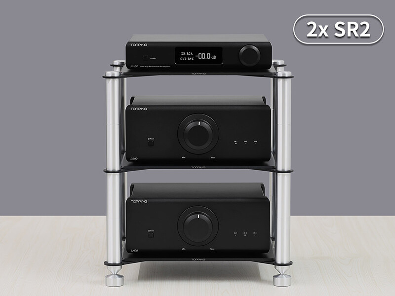 TOPPING SR2 Aluminum Acrylic Rack | eBay