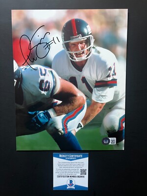 Phil Simms Hot! signed autographed New York Giants 8x10 photo Beckett ...