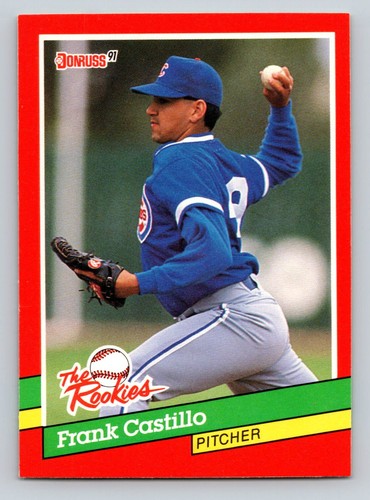 1991 Donruss The Rookies Baseball #20 Frank Castillo Chicago Cubs | eBay