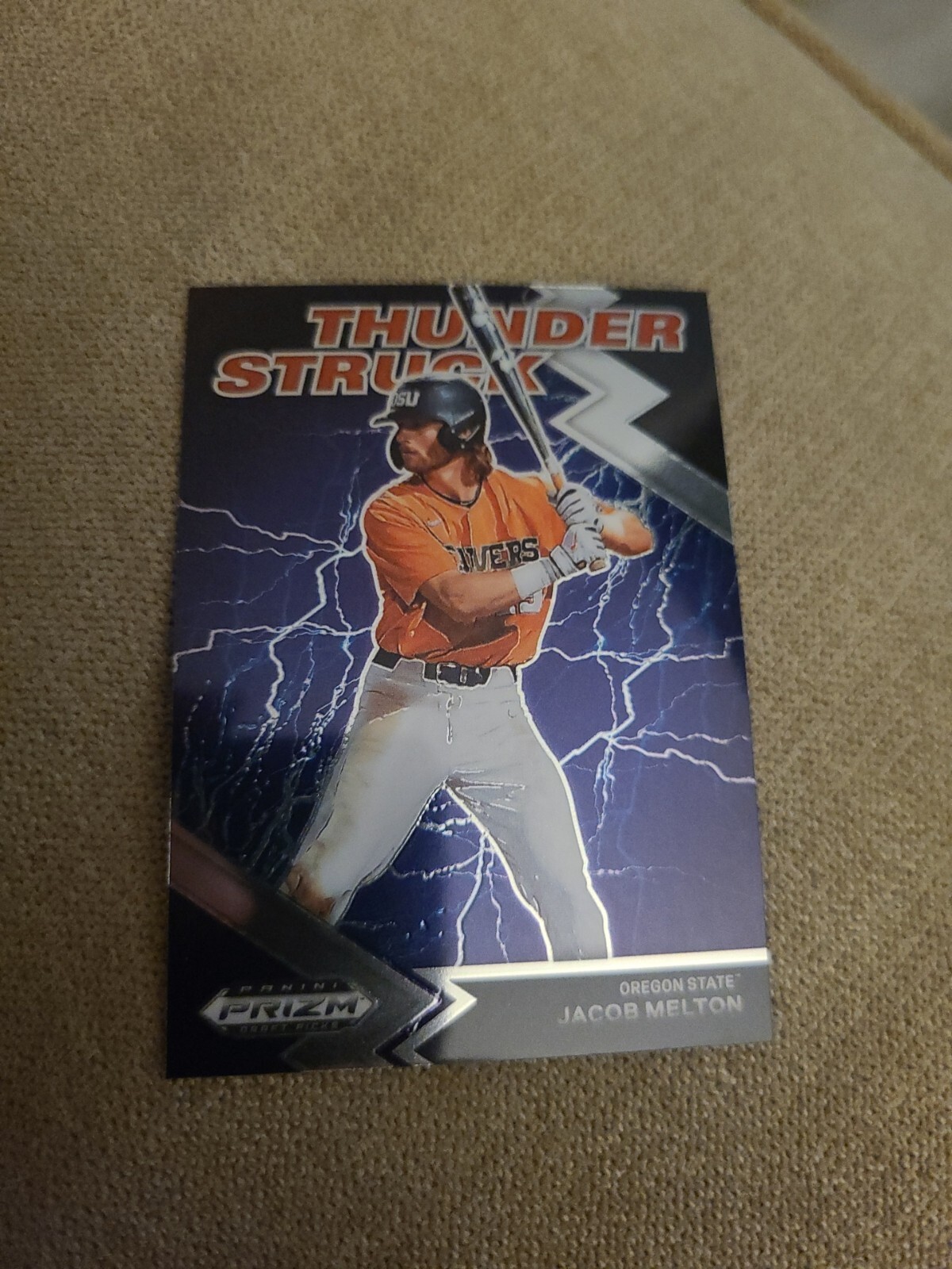 2022 panini prizm Draft Thunder Struck Jacob Melton | eBay