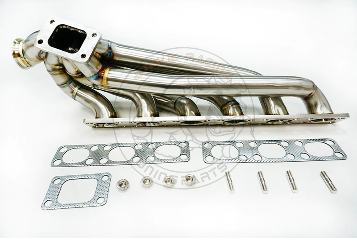 3mm thick T3 Top mount turbo manifold For BMW E36 M50 M52 S50 S52 1992 ...