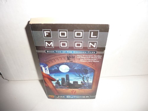 FOOL MOON PB Jim Butcher ROC 2002 15th Print Early Edition Dresden ...