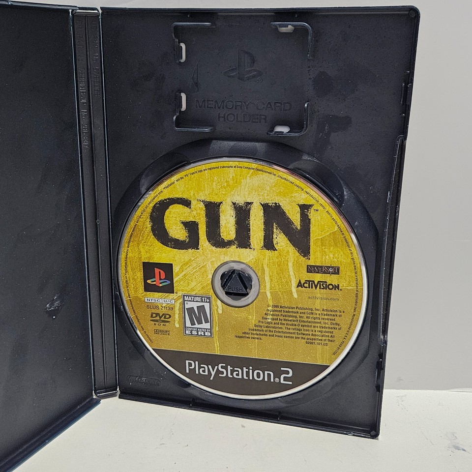 Gun ~ PS2 ~ PlayStation 2 Video Game ~ 2005 ~ EUC ~ Activision ~Sony | eBay