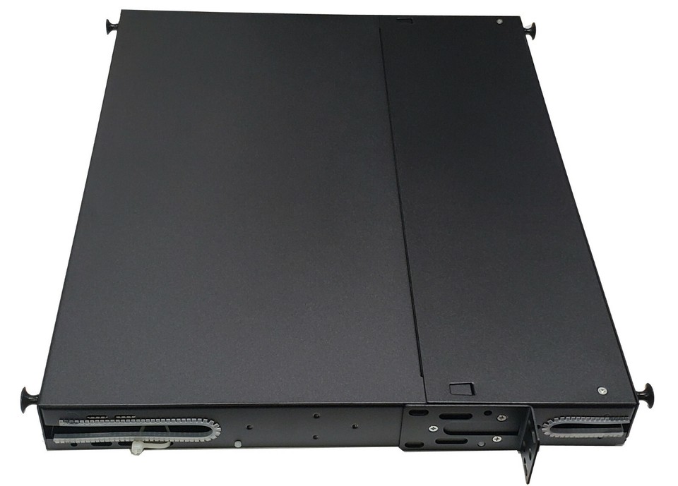 24 Fiber 1RU Rack Mount FDP Patch Only w/ 12 LC/OM3 Duplex Adapters | eBay