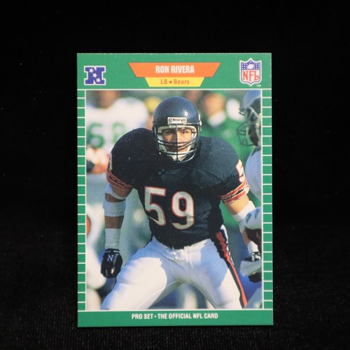 1989 Ron Rivera Chicago Bears Pro Set #48 | eBay
