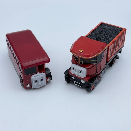 Thomas Trackmaster Bulgy Bertie Bus Lot Hit Toy VIDEO WORKS Road ...