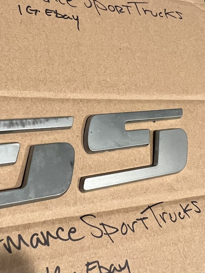 OEM Silverado SS Door Emblems Cladding Clad Chevrolet OE Regency RST ...