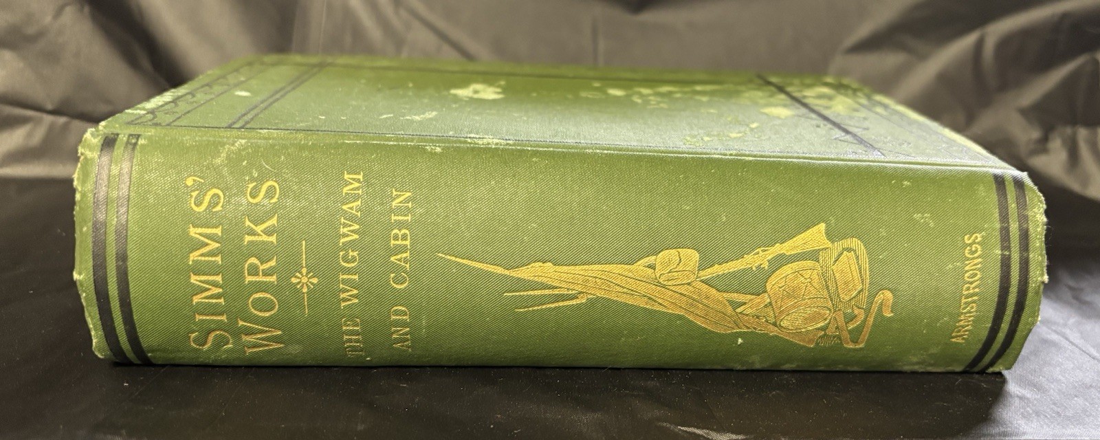 The Wigwam And The Cabin by Gilmore Simms 1882 Nice Condition! | eBay