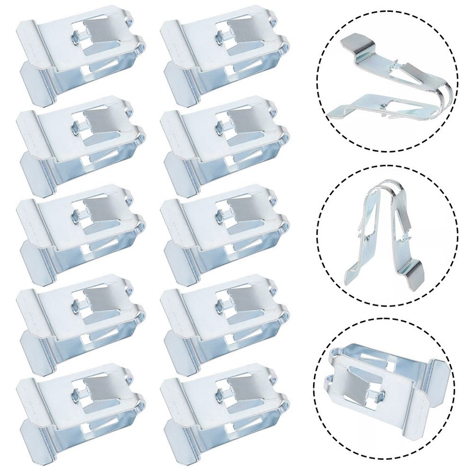 14) Sleek Car Ceiling Handle Clip Roof Handle Interior Trim Panel Clips ...