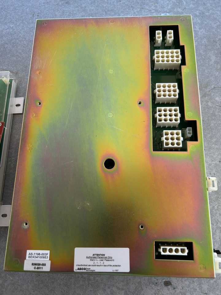 Firetrol Electric Fire Controller AS-1198-003 MARK II XG Parts | eBay