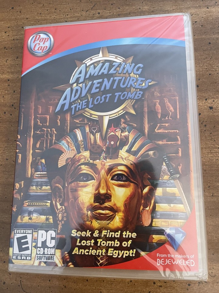 NEW & SEALED Amazing Adventures The Lost Tomb Hidden Object PC Game ...