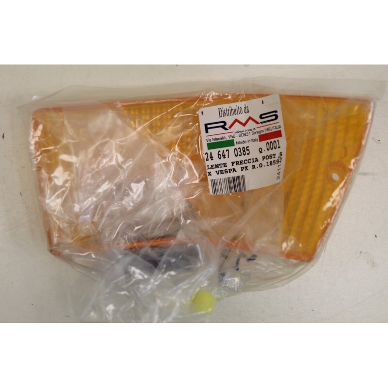 Gem Indicator Rear SX RMS Left Rear Blinker Lens Piaggio Vespa Px | eBay
