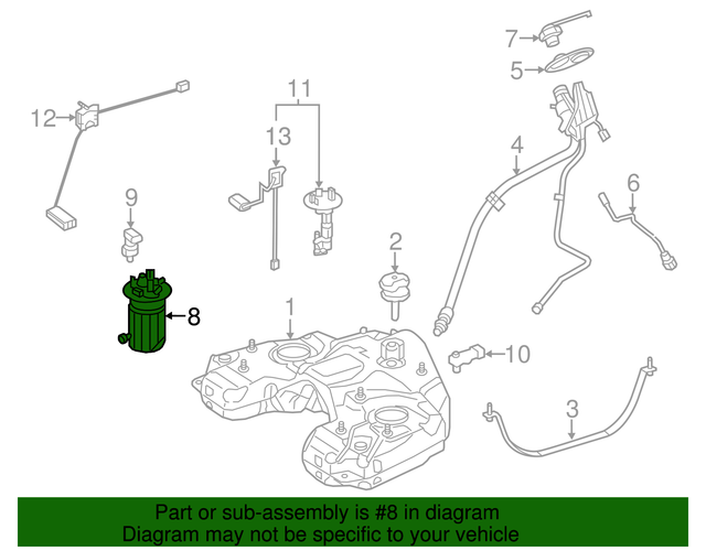 Mercedes-Benz 1664701794 Genuine OEM Fuel Pump ASSY for sale online | eBay