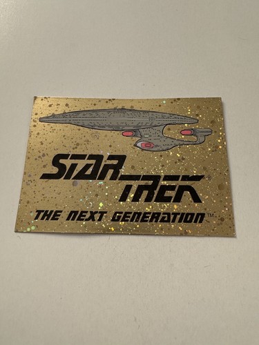 Star Trek Gold Postcard The Next Generation Post Card H23 | eBay