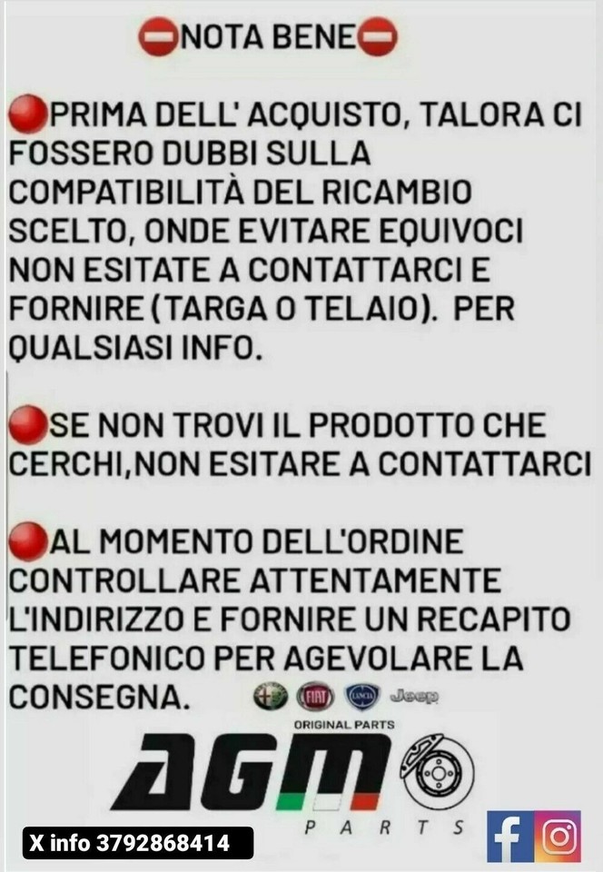 COPERCHIO POMPA ACQUA OE 55229063 FLANGIA ORIGINALE FIAT ALFA ROMEO ...