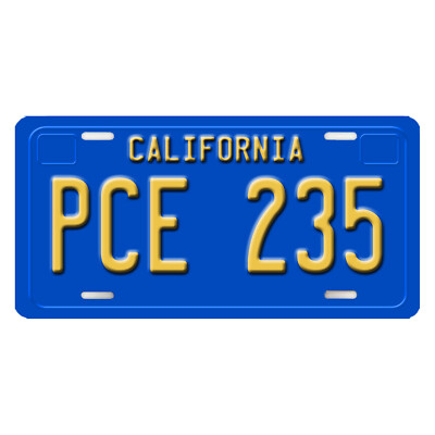 Stranger Things Billy's Camaro PCE 235 Aluminum FLAT Prop Replica ...