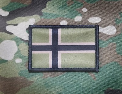 NORWAY Flag Multicam Military Patch Army Tan OD Green Viking Norwegian ...