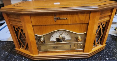 Emerson NR303TT Mini Stereo System, Turntable, AM/FM, CD, Cassette | eBay