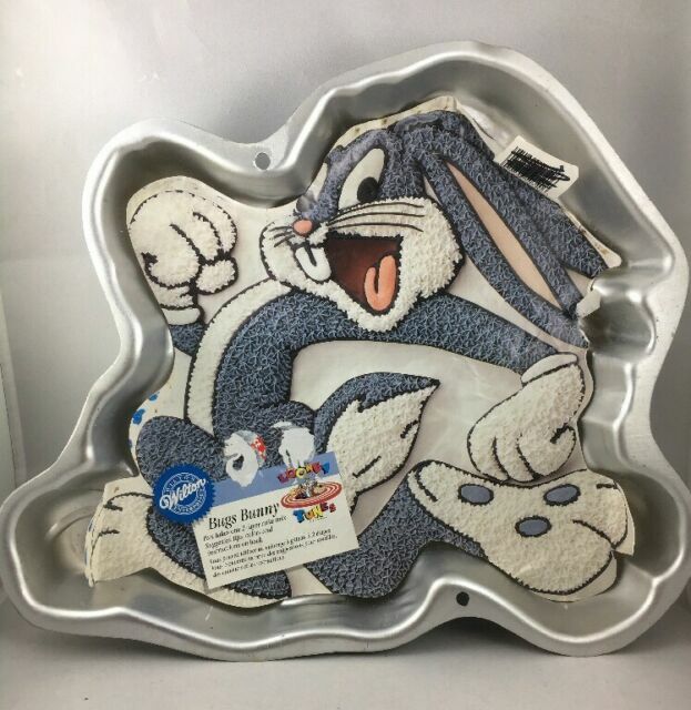 1996 Wilton Bugs Bunny Looney Tunes Running Cake Pan #2105-3200 for ...