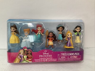 Disney Princess Collectible Figure Set 7 Piece NEW-Sealed | eBay