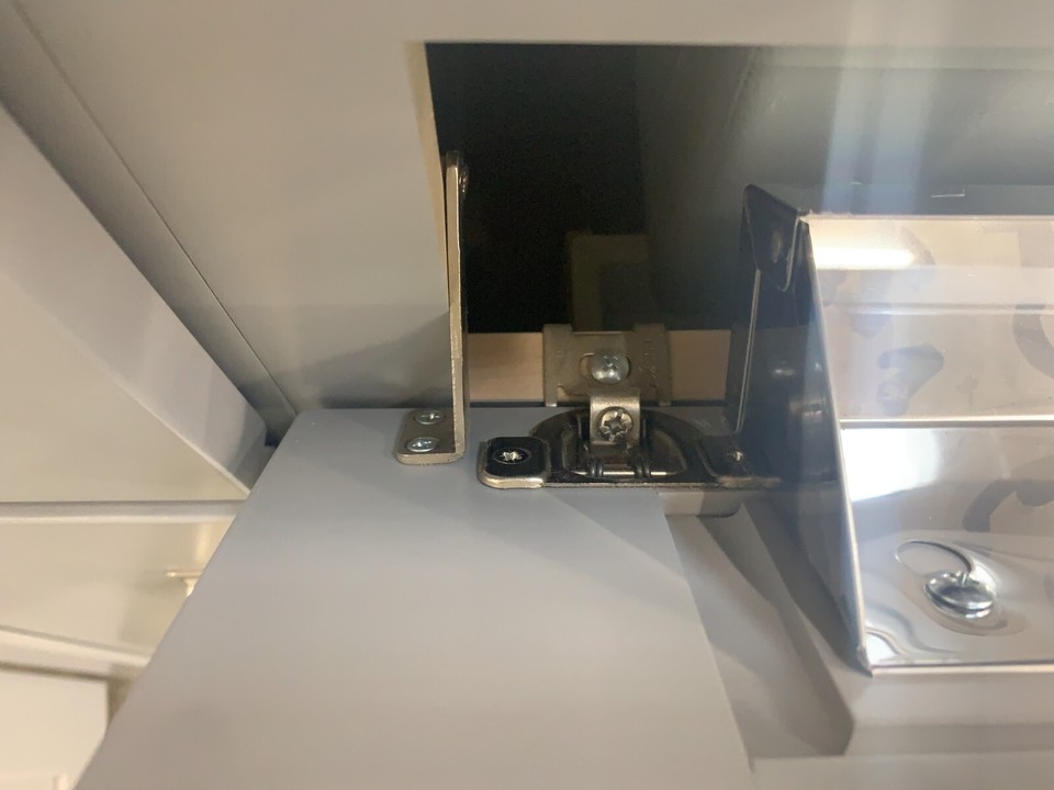 Tilt Out Hardware, Tip Out Tray Hinges, Pack of 4 Hinges with 1 Bracket ...